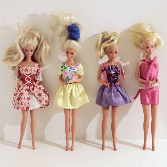 Barbie | Toys | Barbie Four Piece Assorted Dolls Lot | Poshmark